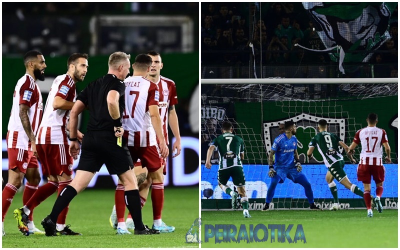 Η Κλοπή του αιωνα της νίκης του Ολυμπιακου 1 -1 με τον Παναθηναϊκο ...