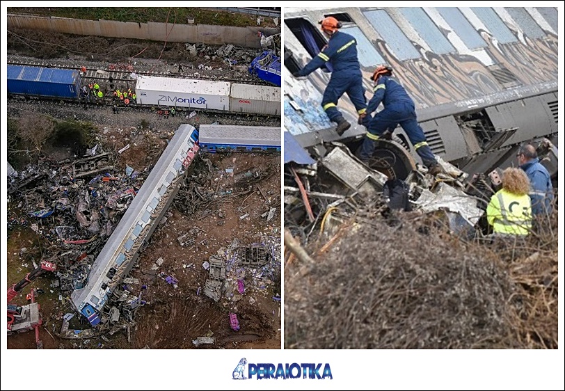 Τέμπη: Στους 57 οι νεκροί, 56 επισήμως οι αγνοούμενοι – Peiraiotika GR