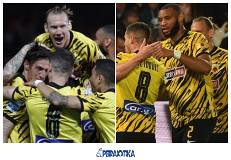 Νίκη της ΑΕΚ επί του ΠΑΟΚ με σκορ 4-0 και πάει για το μεγάλο ντέρμπι ...
