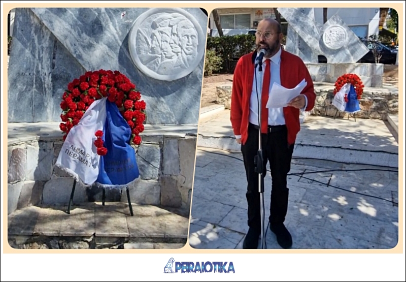 Γιάννης Λαγουδάκος τίμησε σήμερα την εργατική Πρωτομαγιά στον Δήμο ...
